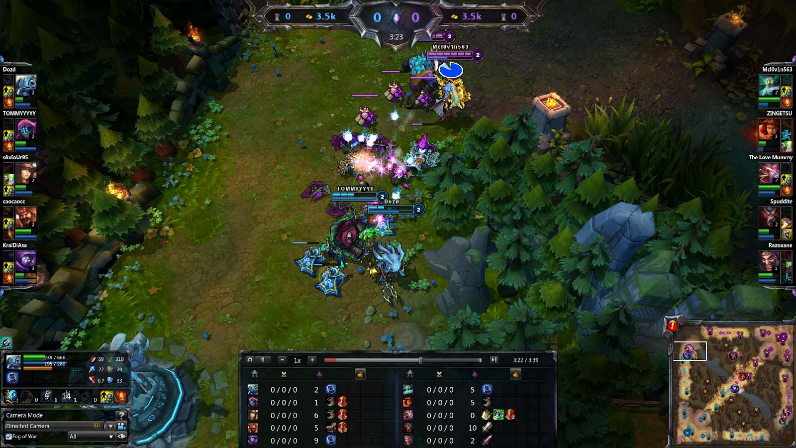 League of Legends blog: Spectator mode is for spying on your friends.