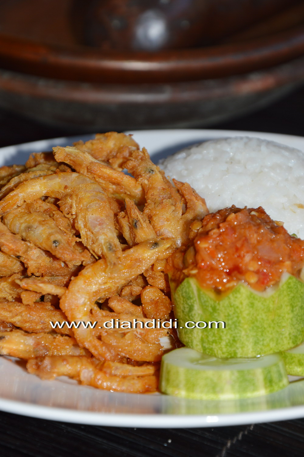 Diah Didi's Kitchen: Nasi Udang Plus Sambalnya