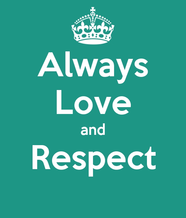 Love with dearth or Respect from heart