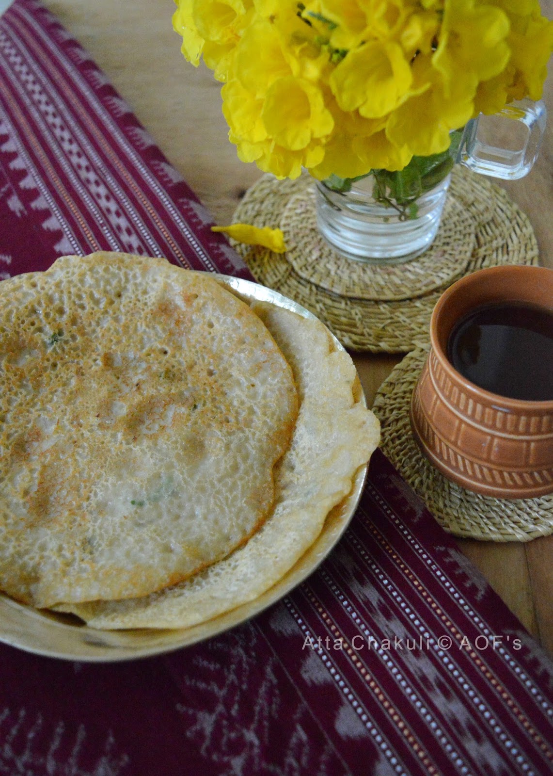 Oriyarasoi - The cosmopolitan Odia's Kitchen !: Atta Chakuli with Oats