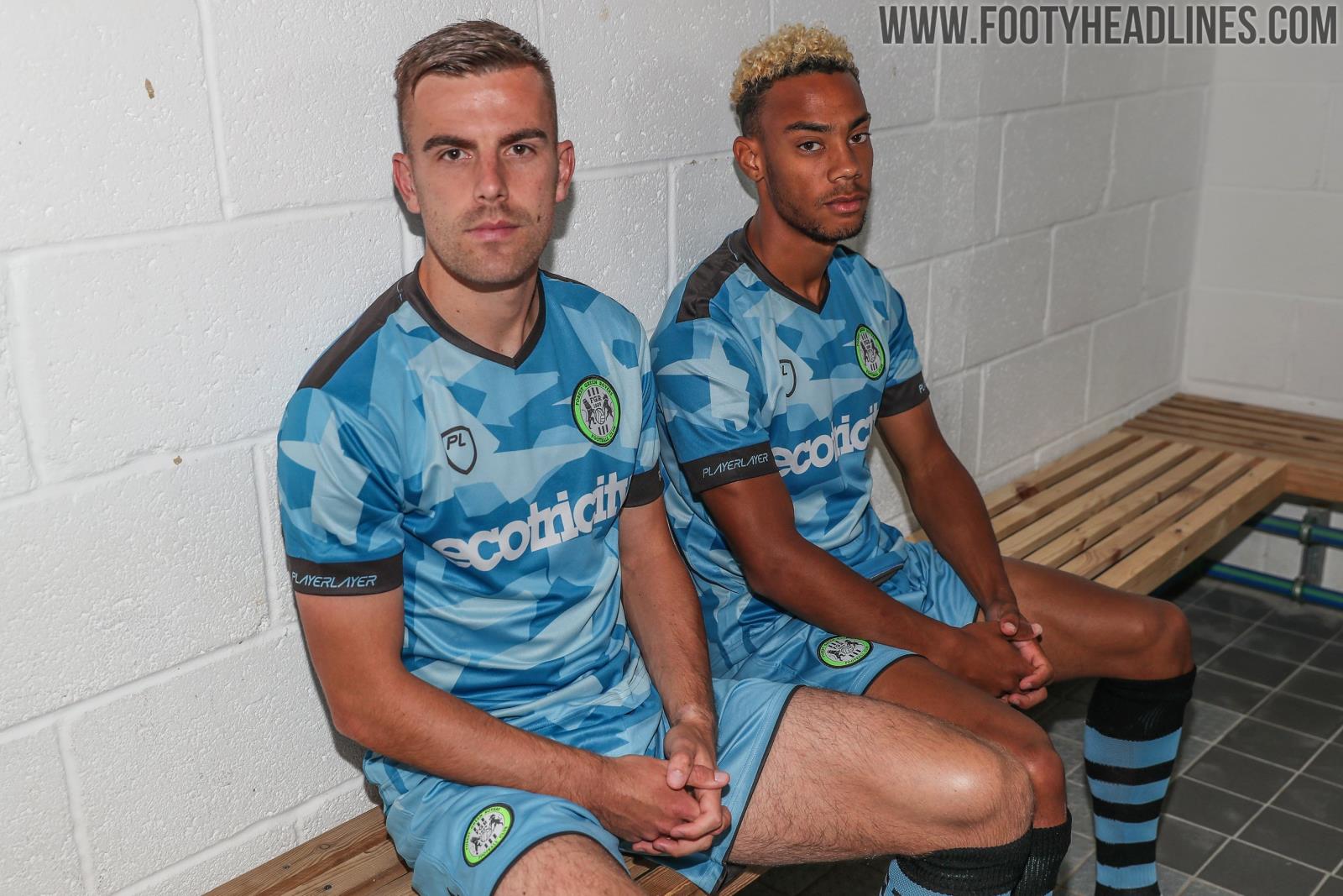 Made From 50% Bamboo: Forest Green Rovers 19-20 Home, Away & Third Kits ...