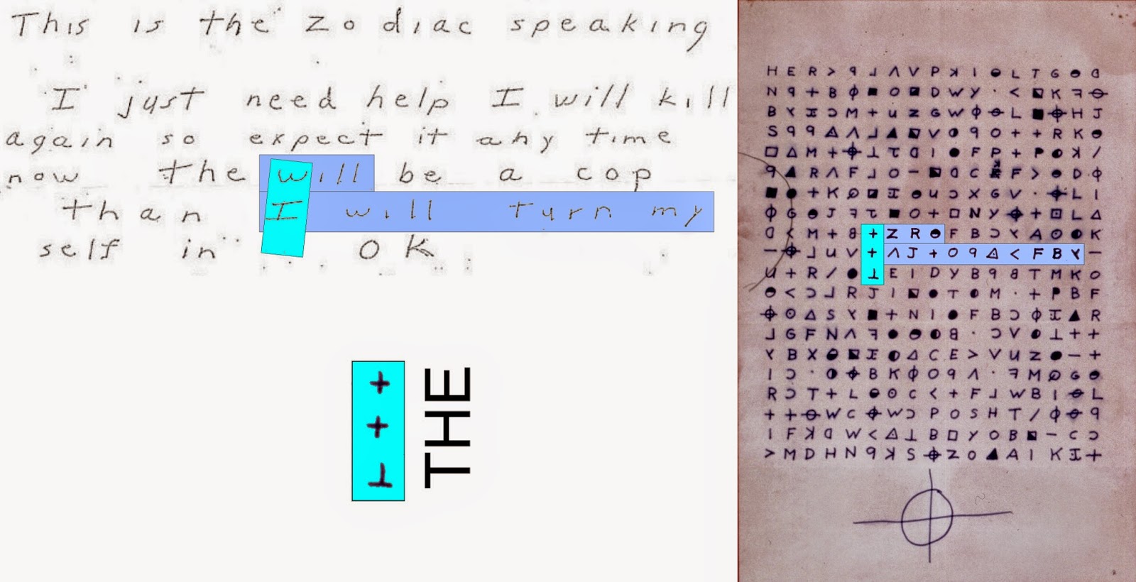 Zodiac Killer Puzzle