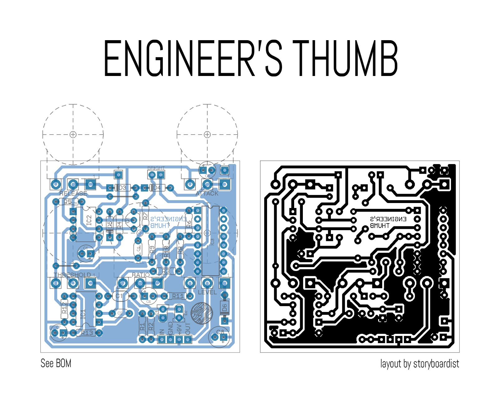 Perf and PCB Effects Layouts: Valve Wizard Engineer's Thumb