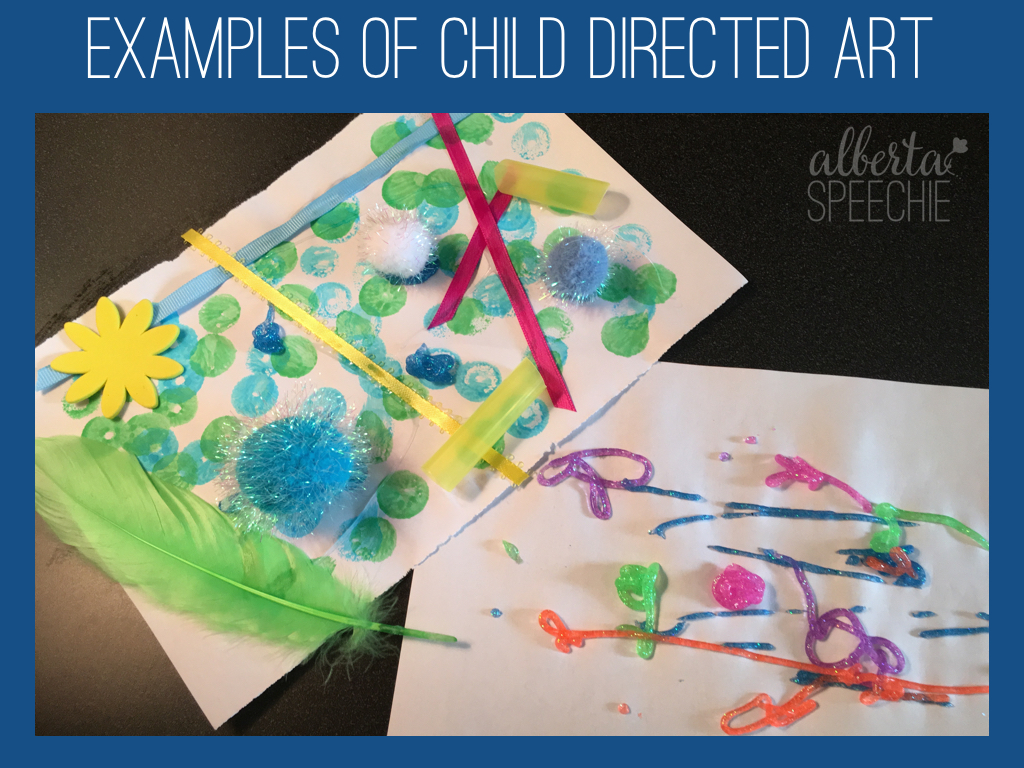 Alberta Speechie: Using Child Directed Art In Speech Therapy