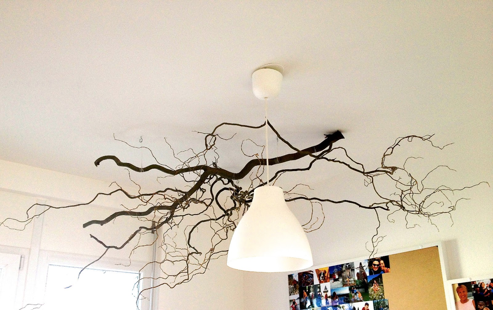 jokalet - über die schönen Dinge im Leben: Osterstrauß an der Decke