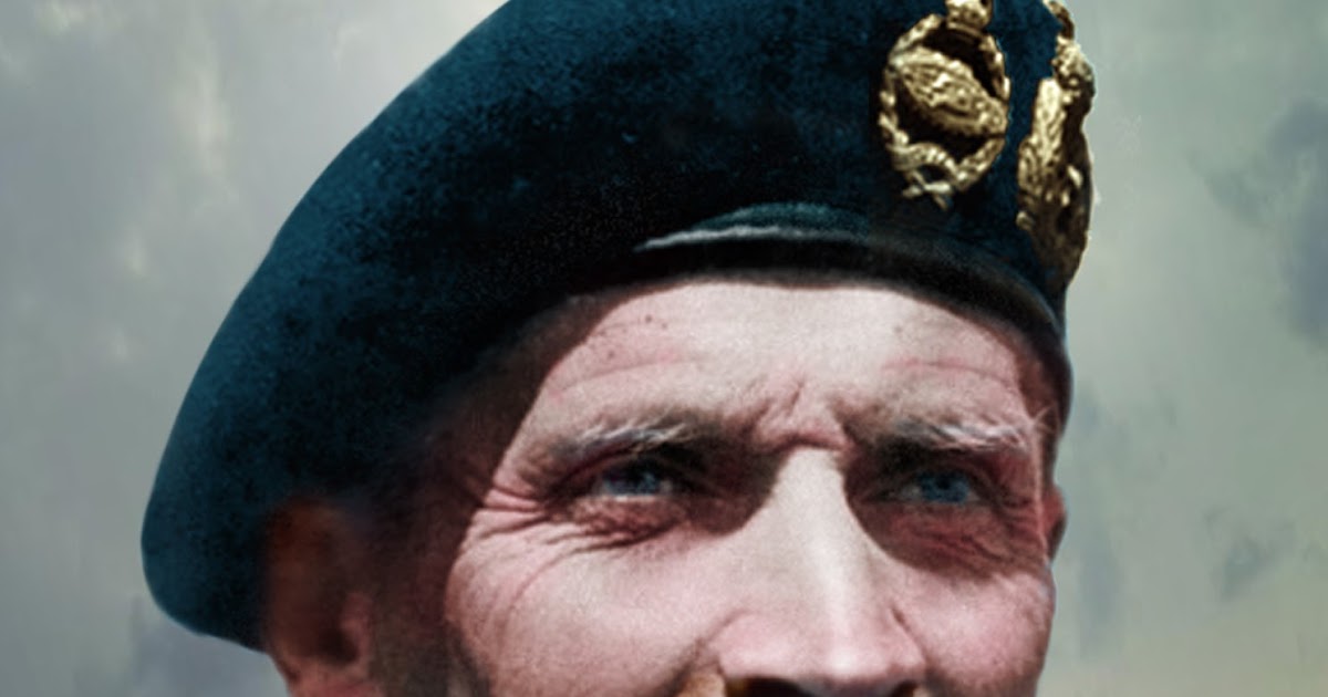 Colors for a Bygone Era: General Bernard Montgomery (1887 - 1976 ...