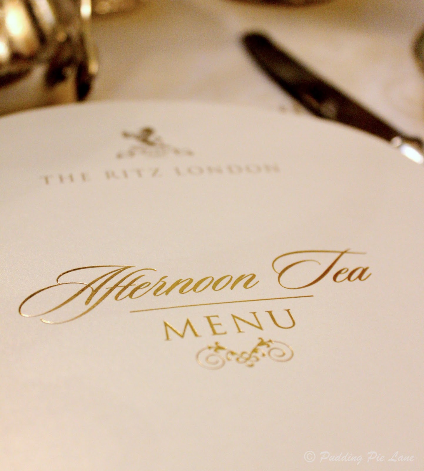 Pudding Pie Lane: Afternoon Tea at The Ritz, London