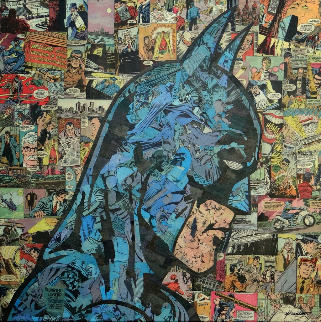 Design Stack: A Blog about Art, Design and Architecture: Comic Collage Art