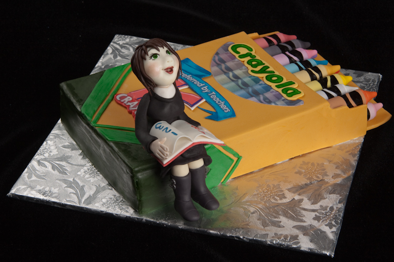 Birthday and Party Cakes: Box of Crayons Birthday Cake