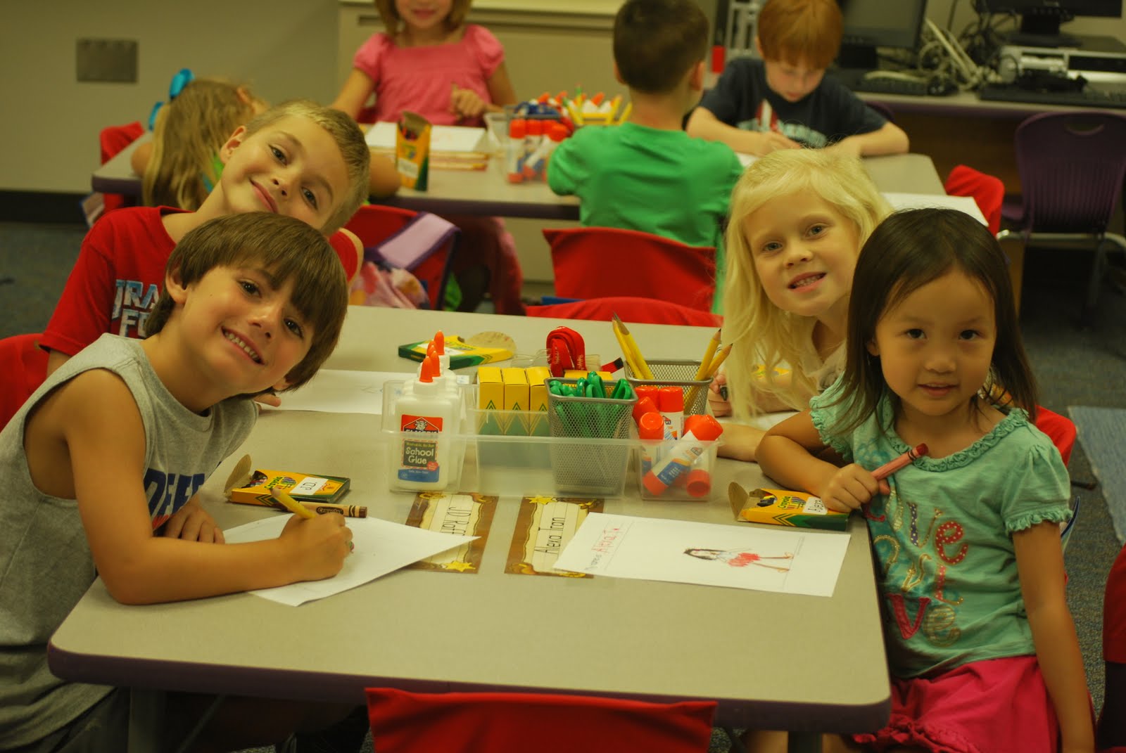 Miss Bates' Kindergarten Class: First Day of School!