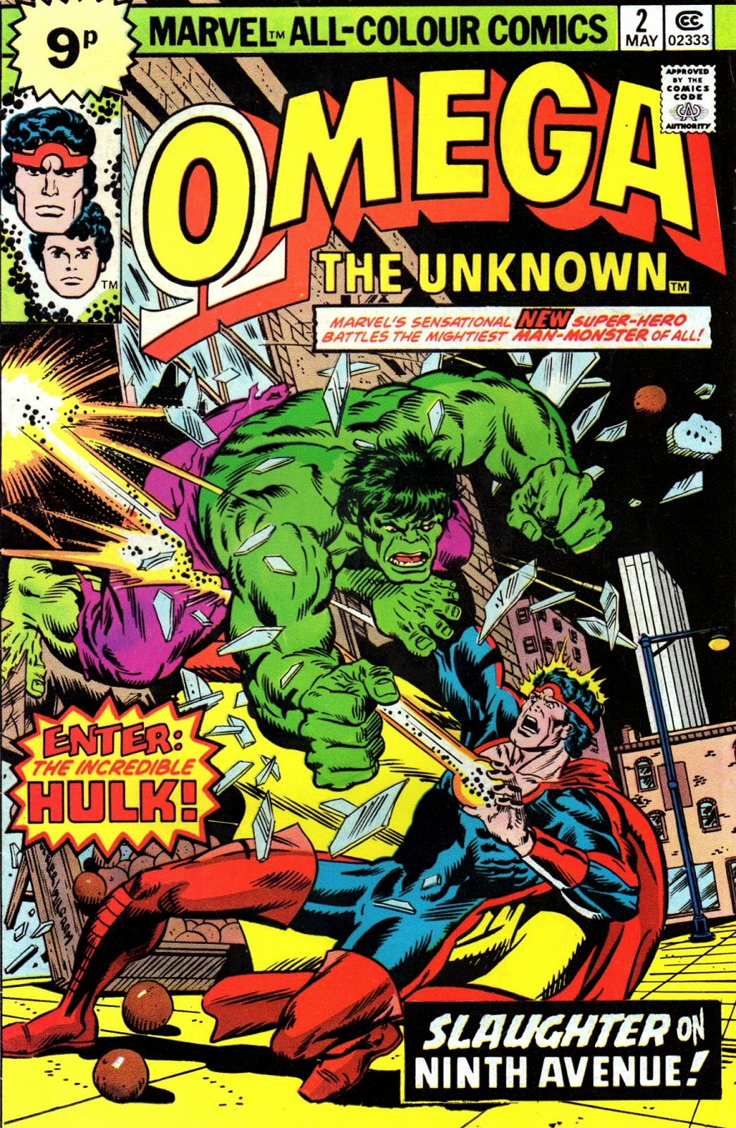 CRIVENS! COMICS & STUFF!: OMEGA THE UNKNOWN - WHO KNEW...?