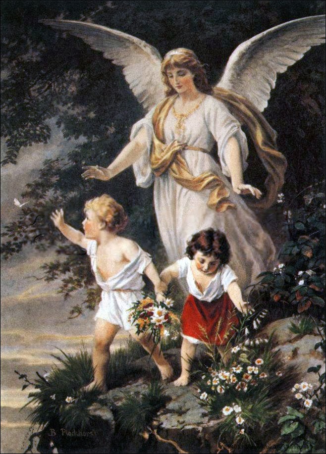 De Arte Em Arte Pinturas Com Anjos Celestiais