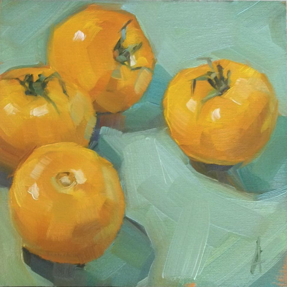 Alice Andreini's (almost) Daily Paintings: # 254: Tomato Transpostion