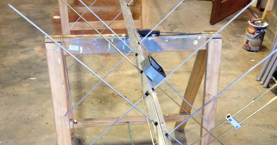 145Mhz Cross Yagi ~ ZS1II - VE2EK Amateur Radio Website
