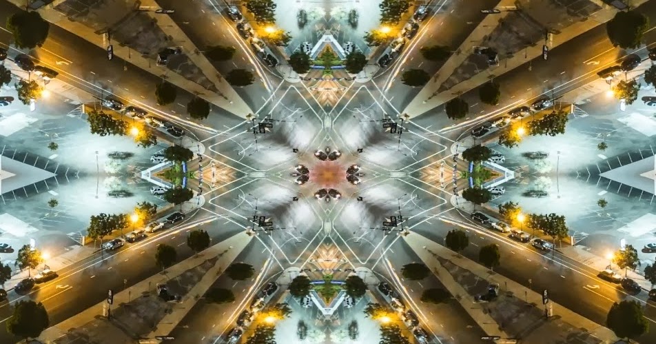 nevertheless: Mirror City Time Lapse, an abstracted video of US cities