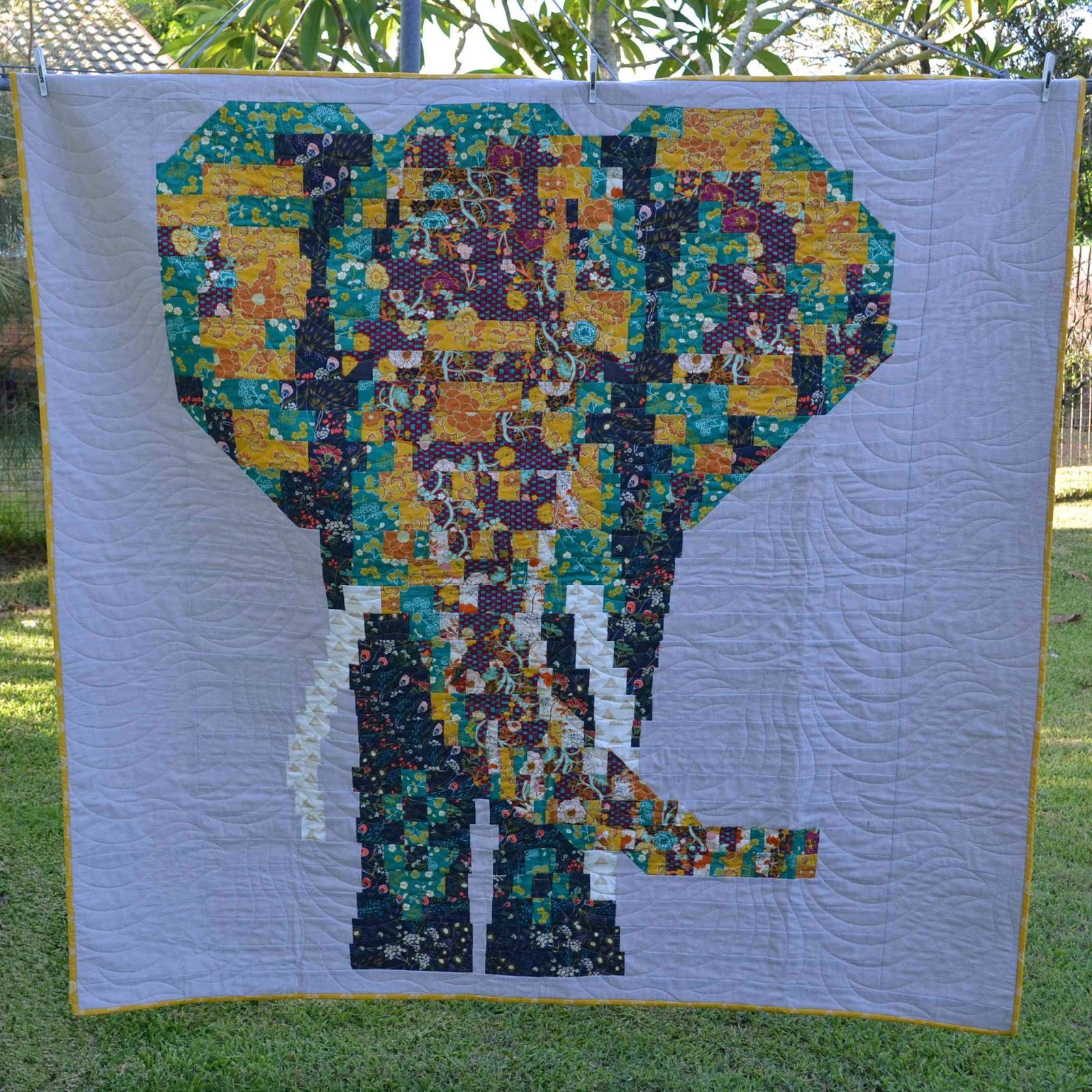 gemini stitches: "Fabled" quilt