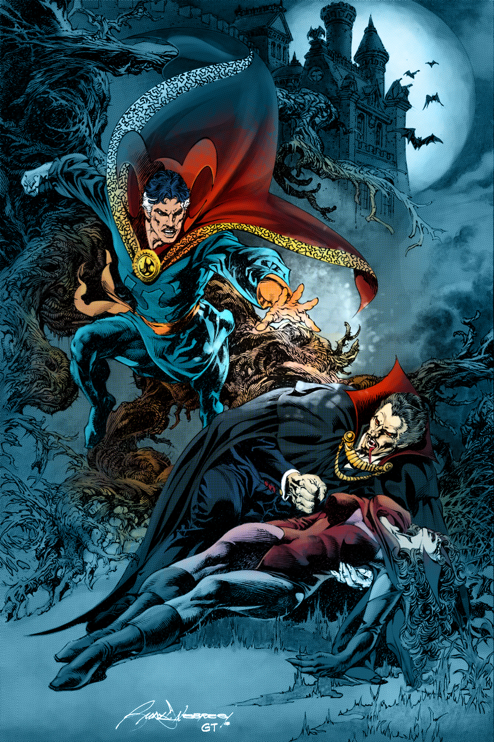 fedres420: Rudy Nebres commission - colored by Gerry Turnbull