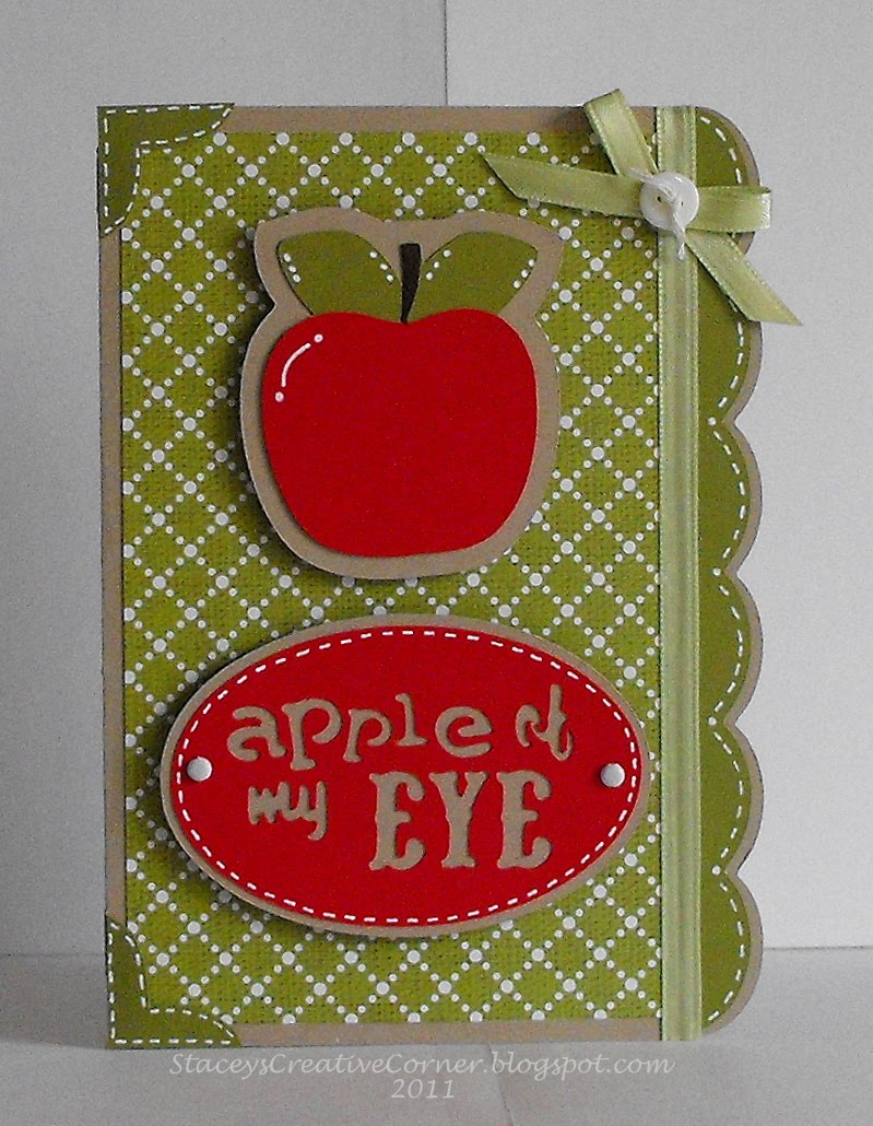 Stacey's Creative Corner: Apple Of My Eye