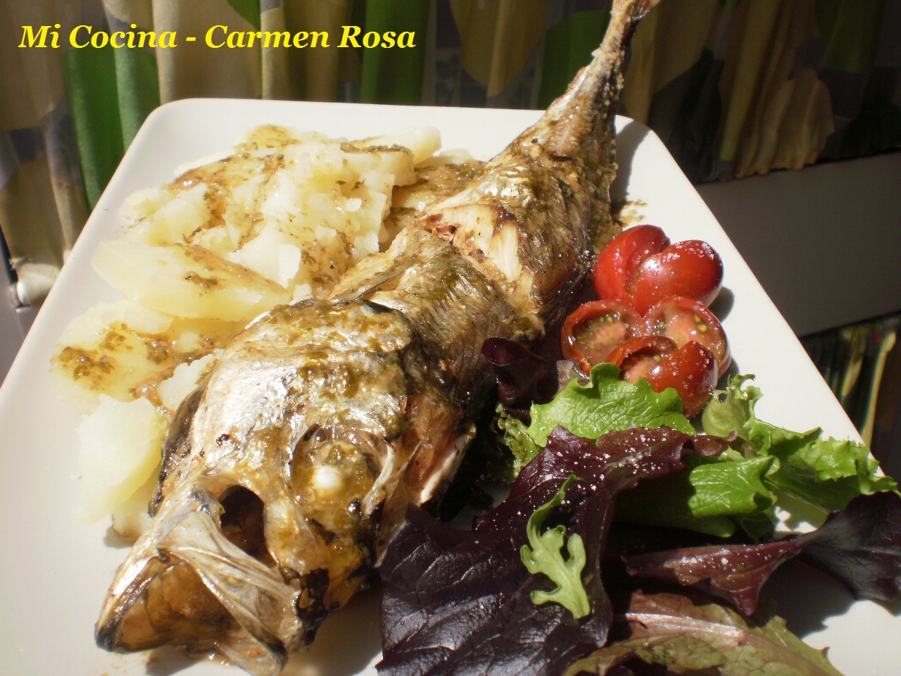 JUREL AL HORNO | Mi Cocina