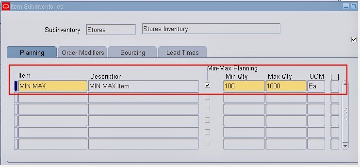 Simplifying Oracle E Business Suite: Inventory