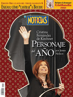 Tapa Revista Noticias: Cristina Kirchner - Report Show - El mundo del ...