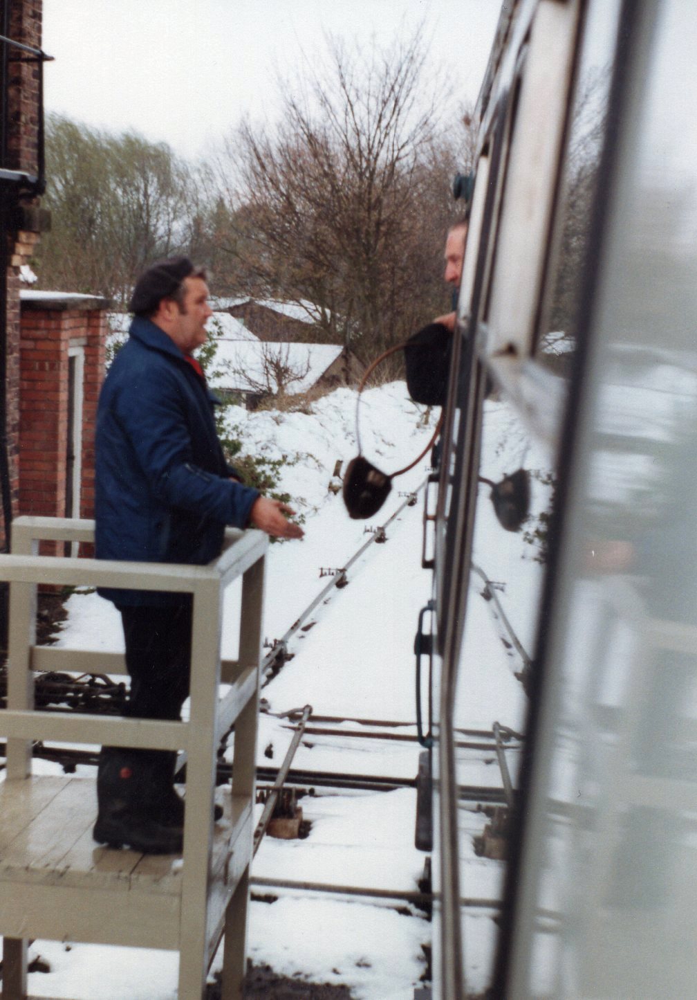 Liberal England: Bedale in the snow, 1981
