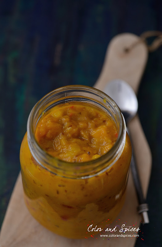 Color and Spices: Mango Relish...