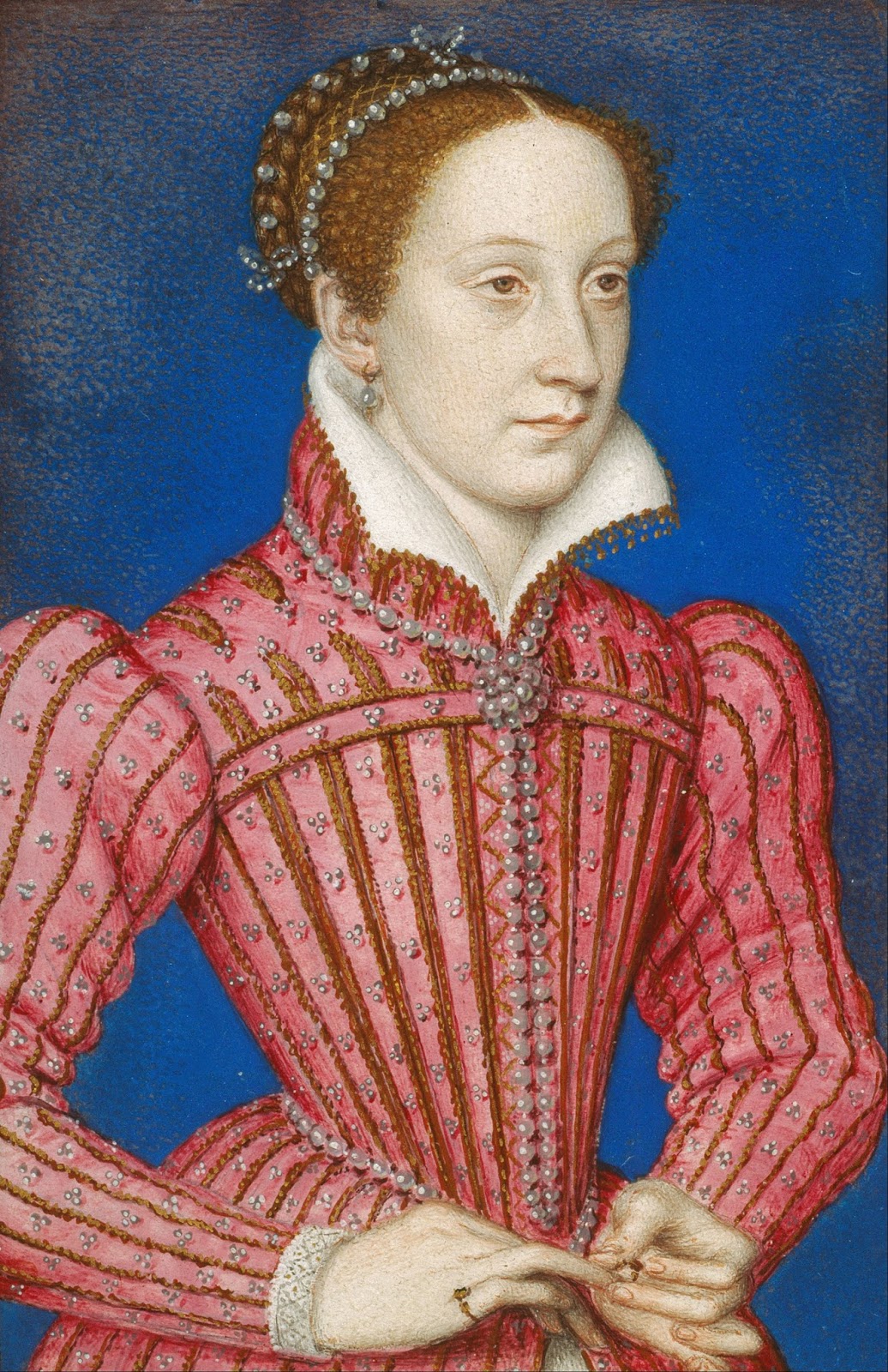 François Clouet: Portrait of Mary Stuart (1558-1560)