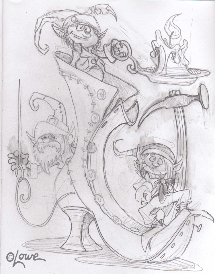 DAVE LOWE DESIGN the Blog: Elves and the Shoemaker