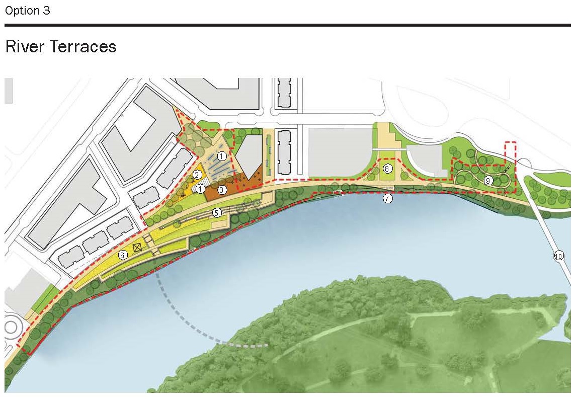 SW Oregon Architect: Downtown Riverfront Park Concepts