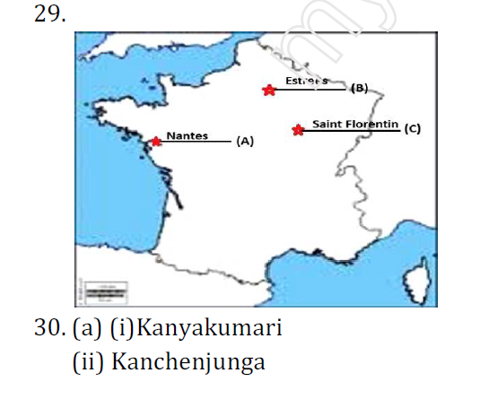 School notes: Social Science Class 9 Sample Paper 2016