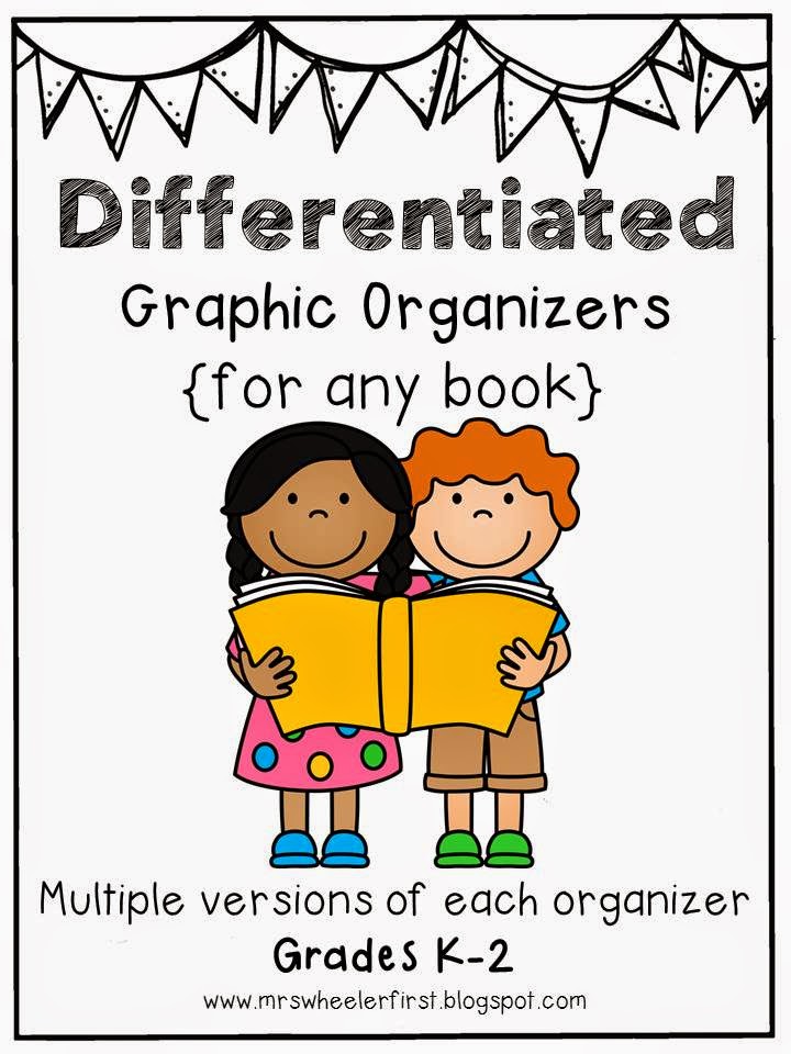 Mrs. Wheeler's First Grade Tidbits: Differentiated Graphic Organizers
