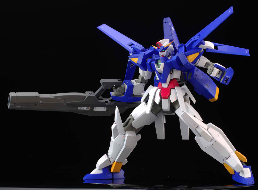 GUNDAM GUY: HG 1/144 Gundam AGE-3 Normal - Painted Build by Schizophonic9
