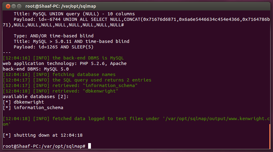 Revolución Informática: Tutorial de SQL Injection con Sqlmap (En español)