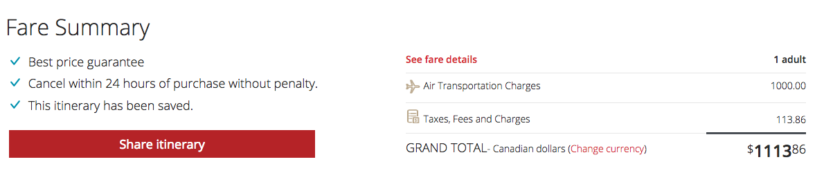 How to maximize value out of the RBC Avion Airline Award Chart ...