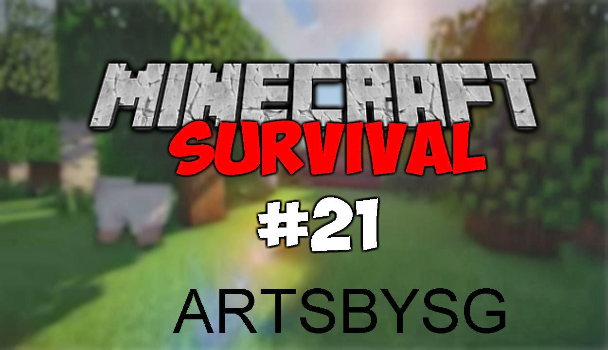ARTSBYSG: MINECRAFT SURVIVAL THUMBNAILS!?