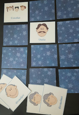 LDS ACTIVITY IDEAS: I Love My WHOLE Family Memory Game