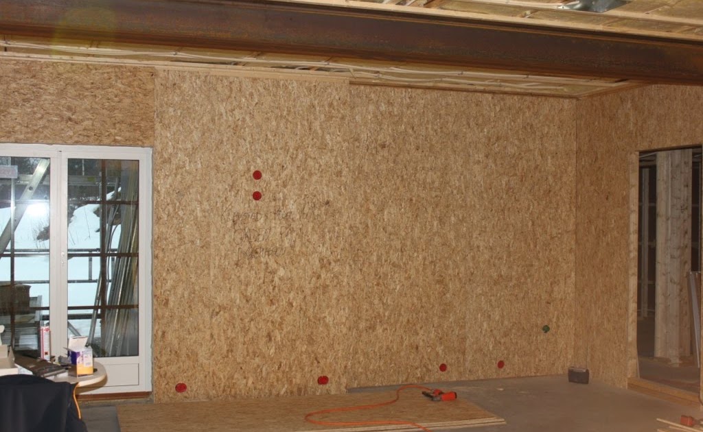 Legge laminat: Osb plater garasje