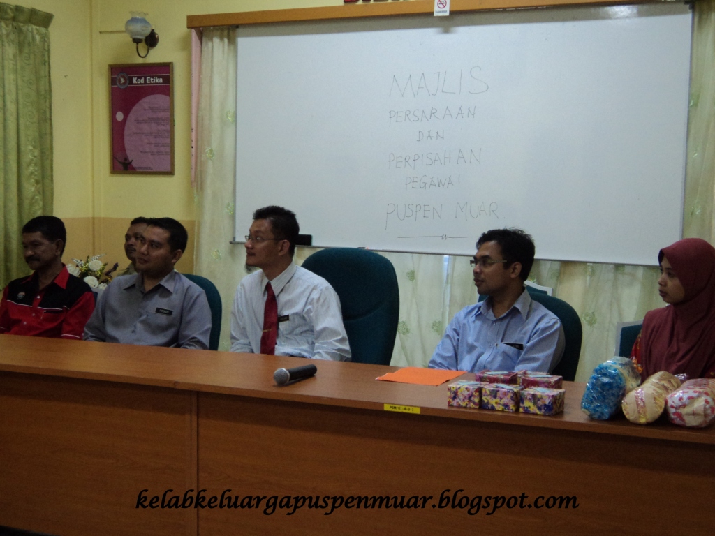 Kelab Keluarga dan Kakitangan PUSPEN Muar: 2011