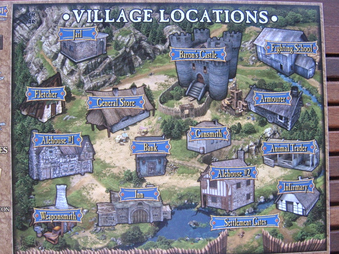 TPJ - Tableros Para Juegos: Warhammer Quest Village Locations