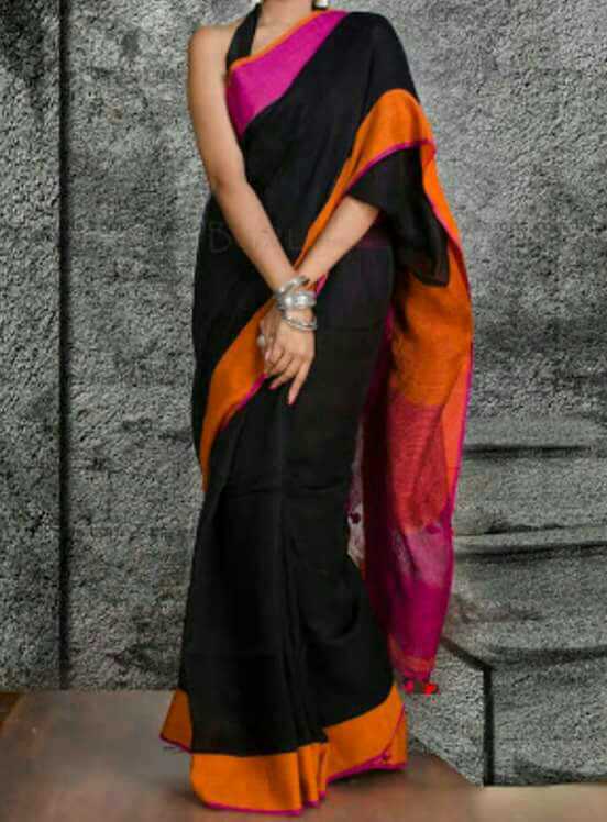 New linen collection | Buy online Lenin Sarees