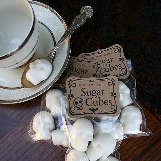 TrendedWeekly Molded Skull Sugar Cubes TrendedWeekly Molded Skull Sugar Cubes