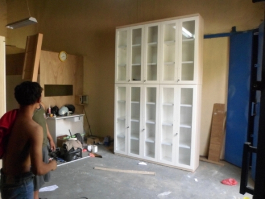 Lemari Dokumen Kantor Bahan Multiplek HPL Modular System | Rak File ...