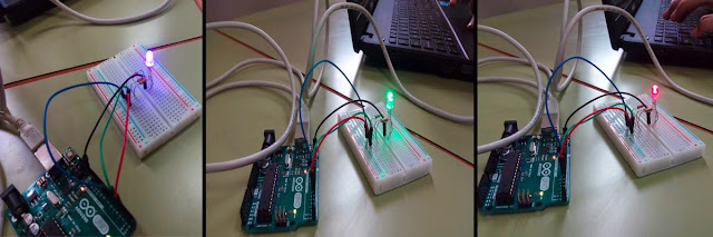 Portfolio de Marce Suárez: Arduino Práctica 2: El LED RGB