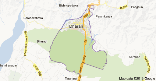 Dharan: maps