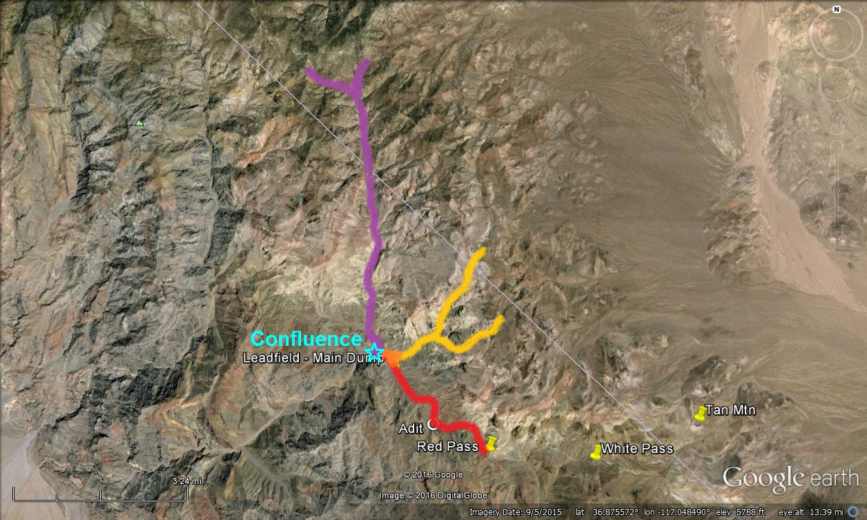 Looking For Detachment: Titus Canyon: The Upper Part of Lost Canyon