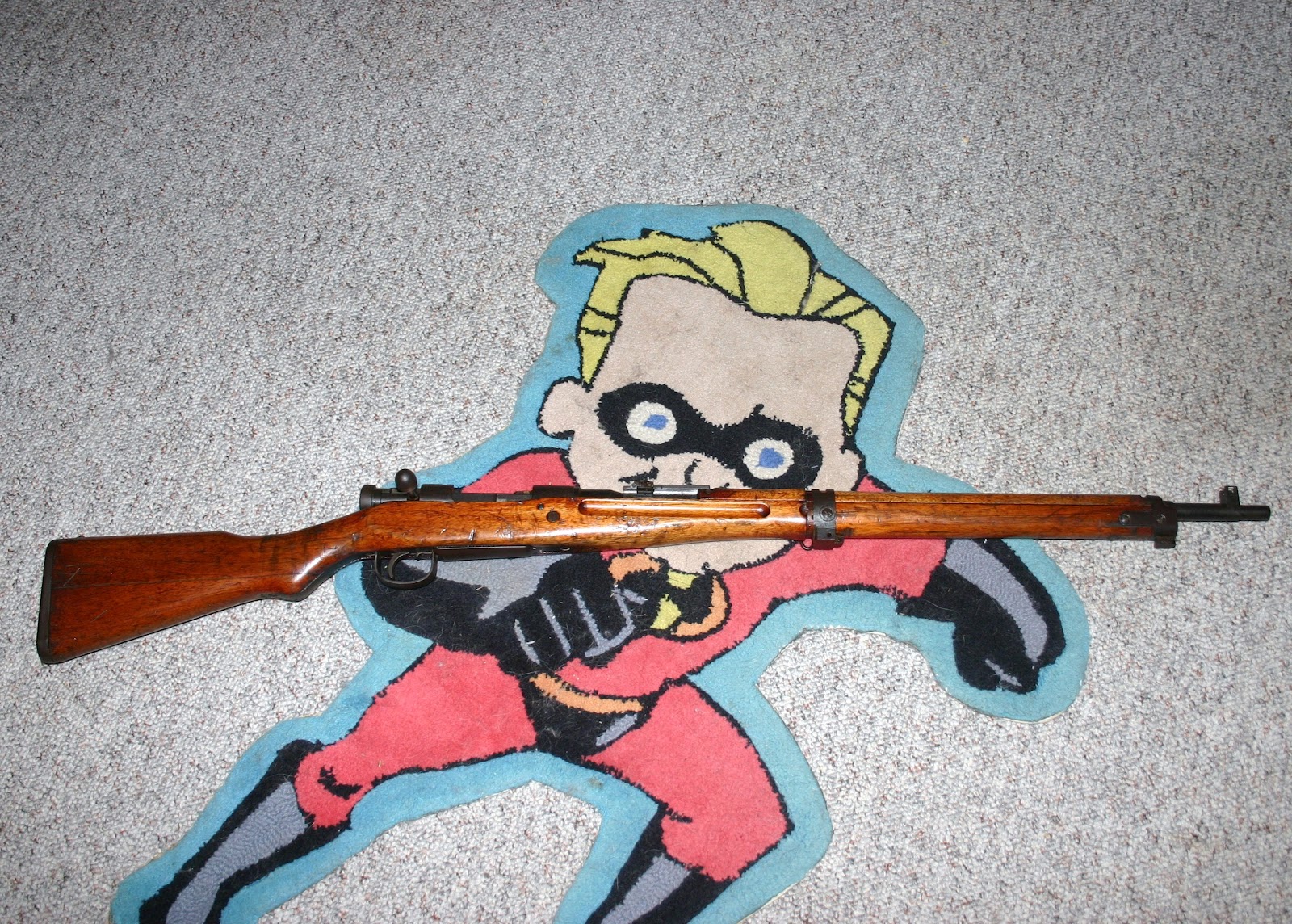 The Old Salt: September 2012, A "Duffle Cut" Type 99 Arisaka Rifle