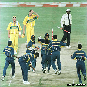 Cricket first: ICC World Cup Champion 1996 (Memories)