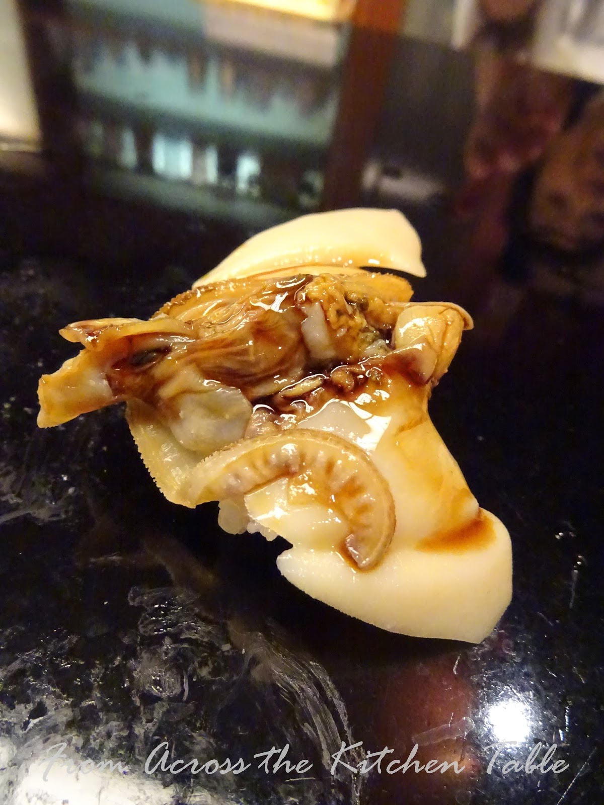 From Across the Kitchen Table: Sushi Ippei, Kanazawa, Japan