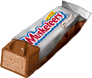 Nate's Nonsense: 3 Musketeers Candy Bar